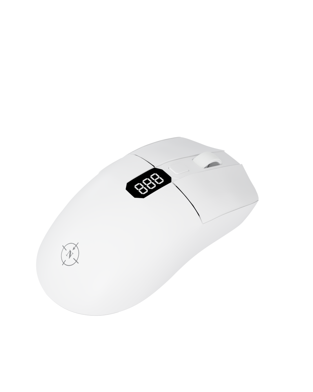 North Odin PRO White 26000 DPI 750 IPS 70G UltraLight RGB Kablosuz Beyaz Gaming Mouse